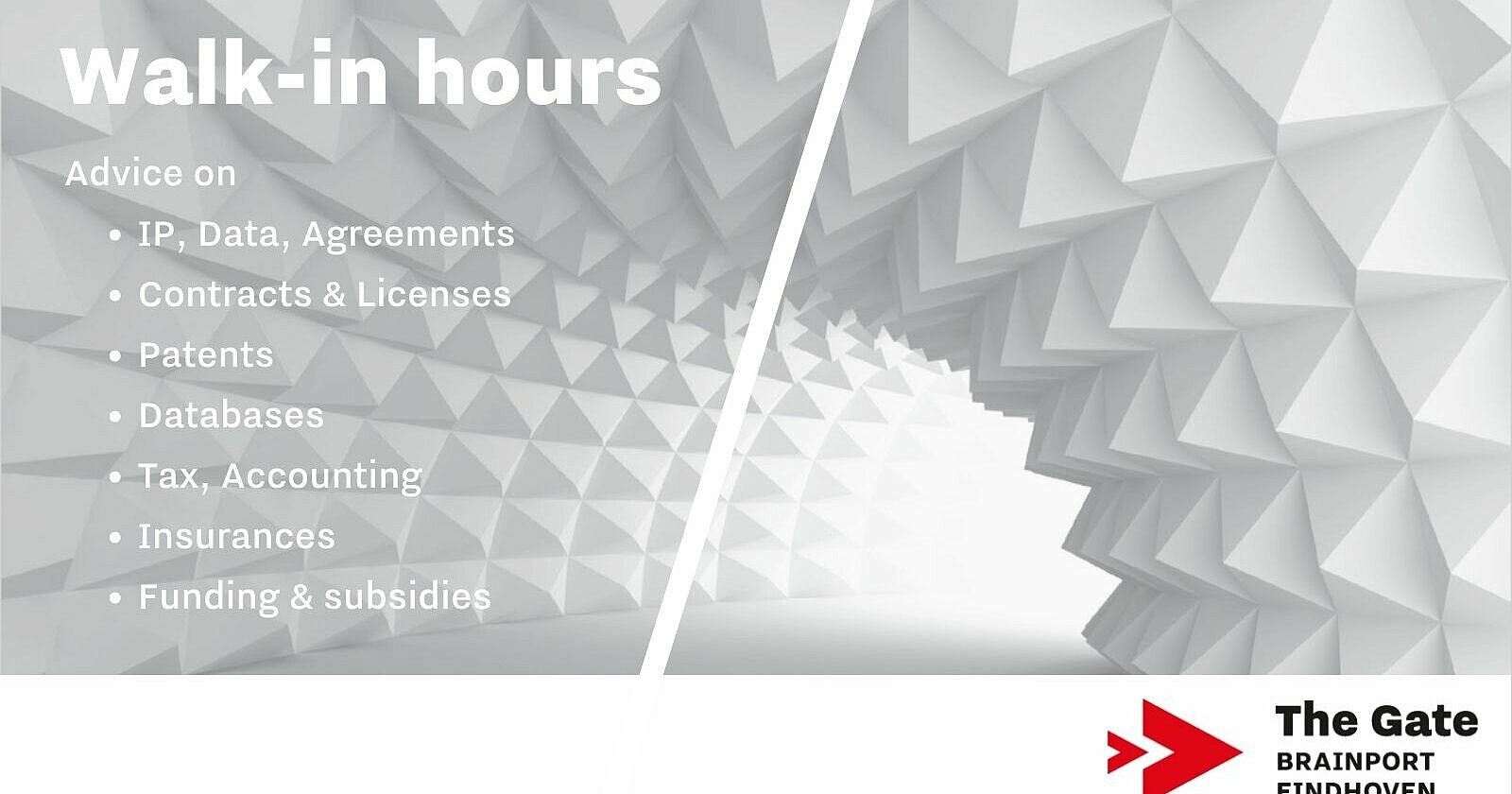 Walk-in hours The Gate 07/04/2025